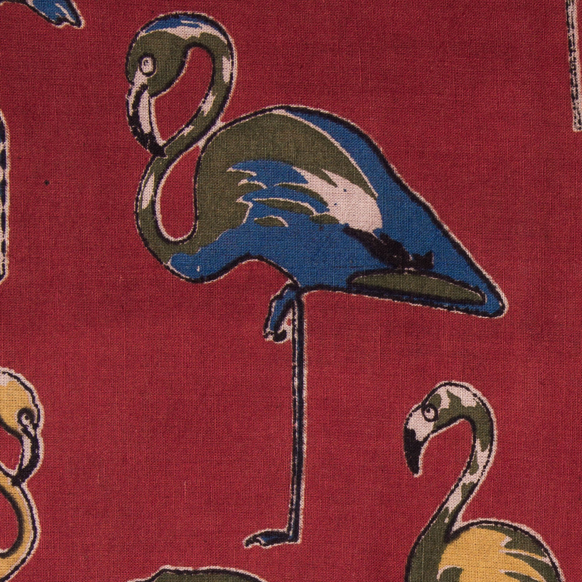 Kalamkari Screen Printed Cotton fabric – BOMBAY LOOMS